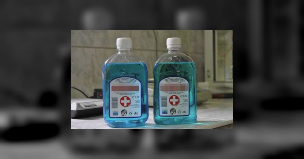 Toata lumea stie ca spirtul medicinal este un excelent dezinfectant ...