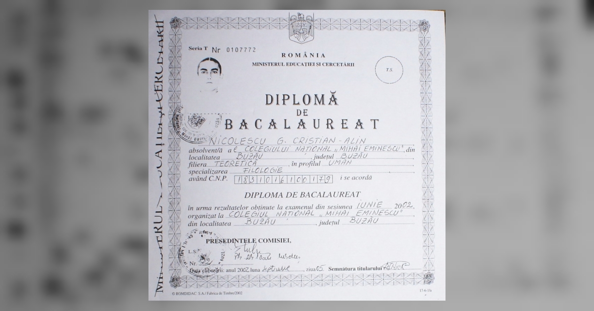 Pricopie: Nimeni nu se poate inscrie la facultate fara diploma de ...